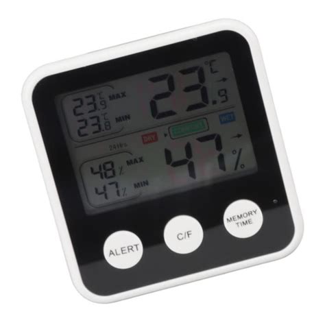 Hygromètre Numérique Thermomètre Intérieur Extérieur Température et D