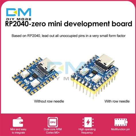 raspberry pi rp2040 zero microcontroller pico development board rp2040 dual core arm cortex
