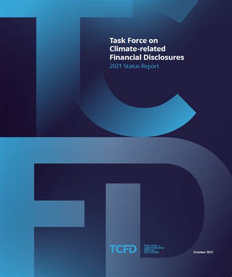 Task Force On Climate Related Financial Disclosures TCFD 2021