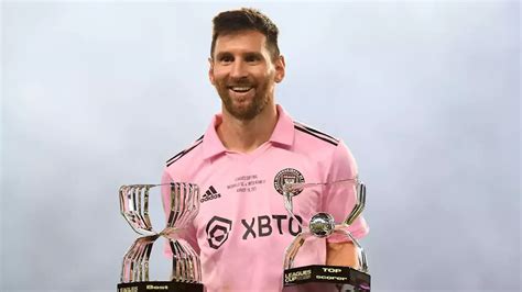 Inter Miami Lionel Messi remporte son premier trophée aux Etats Unis