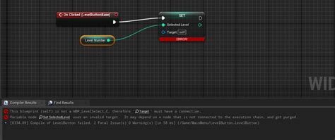 unreal engine4 how do i set a variable in separate widget class from custom button widget