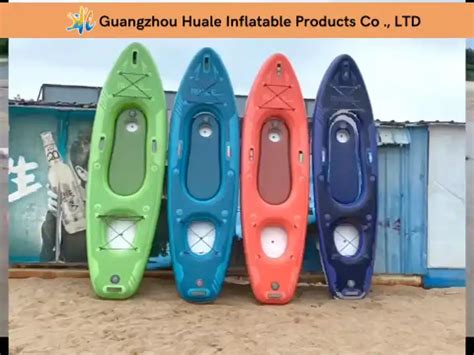 Guangzhou Huale Inflatable Fishing Kayak For Sale Rowing Boats
