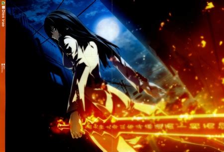 Flaming Sword Other Anime Background Wallpapers On Desktop Nexus