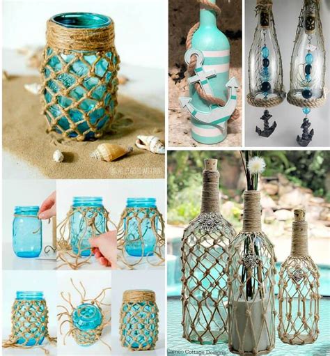 Manualidades Con Botellas De Vidrio