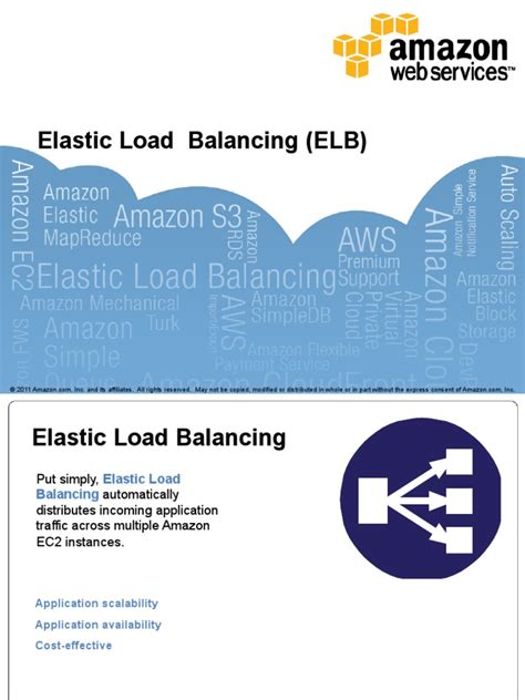 elastic load balancing elb pdf load balancing computing network protocols