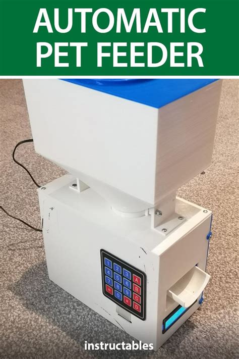 Automatic Arduino Pet Feeder 3D Printed With Stepper Motor Cool