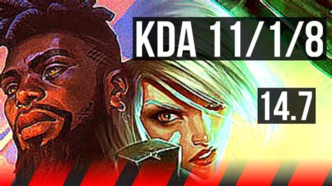 K SANTE Vs RIVEN TOP 11 1 8 9 Solo Kills Legendary 34k DMG TR