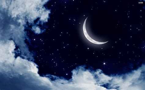 Night Sky With Stars Wallpaper