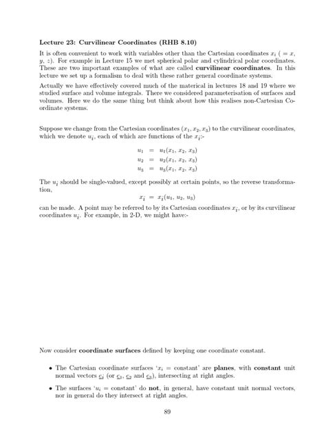 curvilinear 1 pdf pdf coordinate system euclidean vector