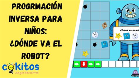 Programación Inversa para Niños Dónde va el Robot COKITOS YouTube