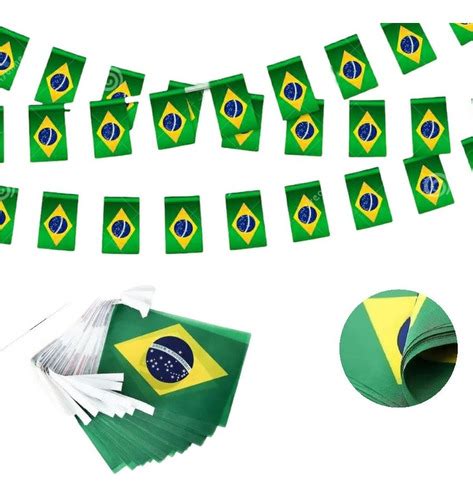 Kit Metros Bandeirinhas Pl Stico Copa Do Mundo Brasil Frete Gr Tis