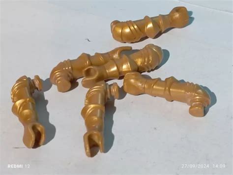 PLAYMOBIL X6 BRAS ARMURE DORÉS CHEVALIERS MÉDIÉVAUX CHEVALIER MÉDIÉVAL