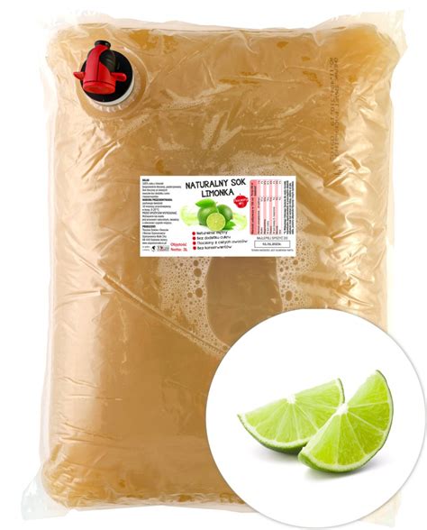 Sok z Limonki 100 3l Tłocznia Szymanowice Sklep EMPIK