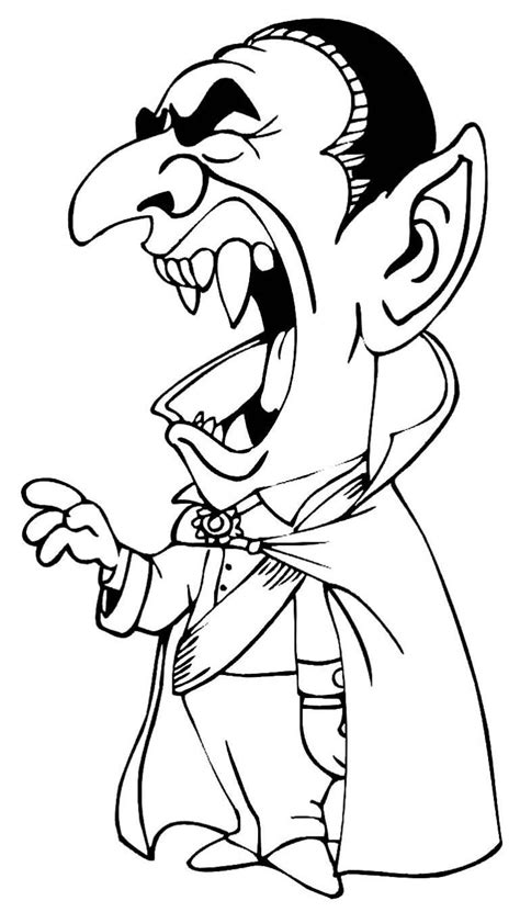 Desenhos De Vampiro Para Colorir E Imprimir Aprender A Desenhar