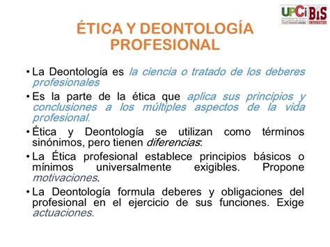 Etica Y Deontologia Profesional