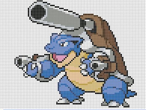 Pixel Art Pokemon A Imprimer Téléchargement Gratuit Coloriages à