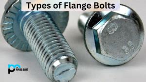 Types Of Flange Bolt And Their Uses