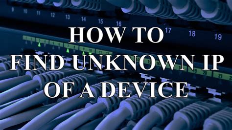 How To Find Unknown IP Address Of A Device Lost IP With Wireshark