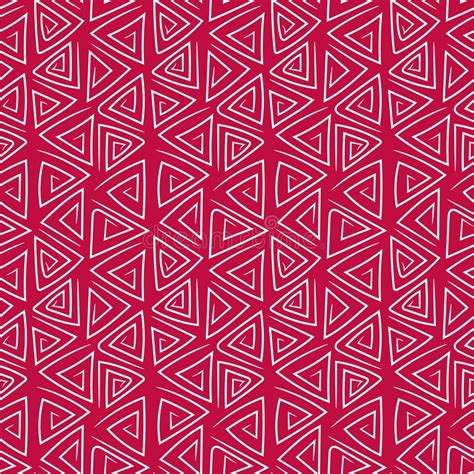 Modelo Incons Til Rojo Abstracto Laberinto Triangular Plantilla Del