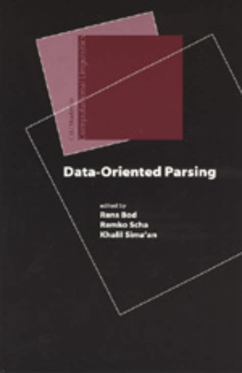 data oriented parsing bod scha sima an