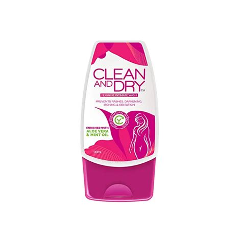 Clean And Dry Feminine Intimate Wash Enriched With Aloe Vera And Mint