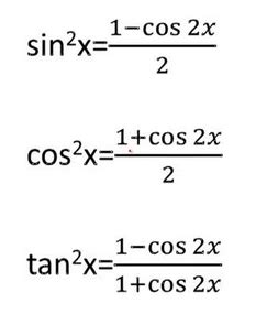 Power Reducing Formulas And How To Use Them With Examples