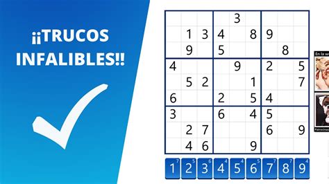 COMO RESOLVER UN SUDOKU DIFICIL TRUCOS INCLUIDOS YouTube