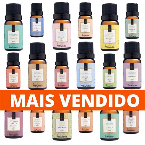 Essências Para Aromatizador e Difusor Elétrico a Base de Agua