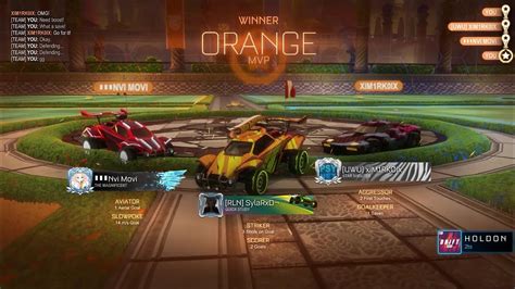 H O L D O N 2TS PLAYER ANTHEM MVP ROCKET LEAGUE YouTube