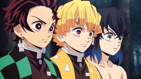 Tanjiro Zenitsu E Inosuke Anime Sketch Anime Anime Characters