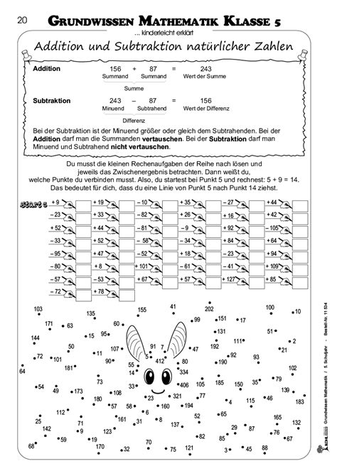 Grundwissen Mathematik Klasse 5