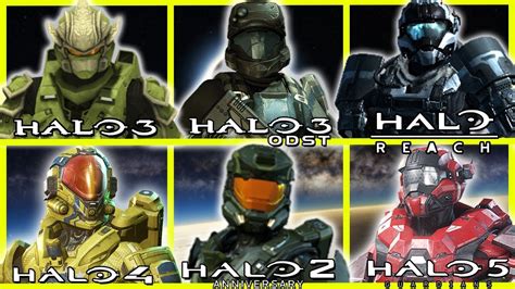 Evolution Of Halo Armor Customization In Multiplayer YouTube