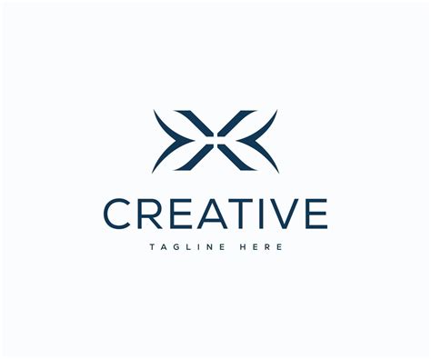 Creative Modern X Letter Logo Design Template Abstract Letter X Logo