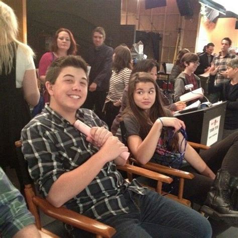 On The Set Of Mighty Med With Bradley Steven Perry And Paris Berlec Mighty Med Bradley Steven