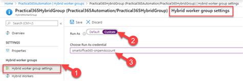 how to manage on premises infrastructure using azure automation hybrid worker practical365