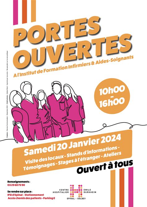 EVENEMENT Portes Ouvertes à l IFSI et IFAS Centre Hospitalier Emile
