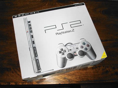 Sony Silver PlayStation 2 Console Slimline Amazon Co Uk PC Video