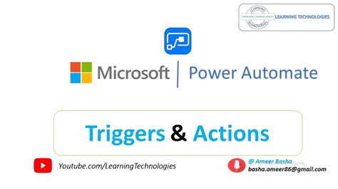 microsoft power automate tutorials module 17 how to work with triggers and actions of