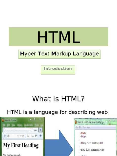hyper text markup language hyper text markup language pdf