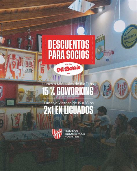 Instituto ACC on Twitter 𝐃𝐞𝐬𝐜𝐮𝐞𝐧𝐭𝐨𝐬 𝐞𝐧 𝐌𝐢 𝐁𝐚𝐫𝐫𝐢𝐨 Vení al bar a