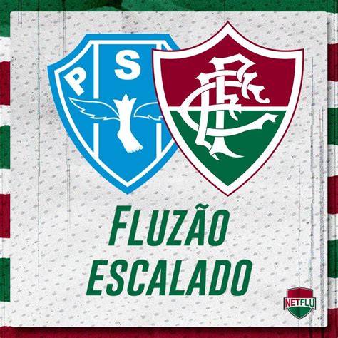 Fluminense está escalado para encarar o Paysandu Fluminense Últimas