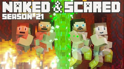 Naked Scared Minecraft Challenge In Ultra Hardcore Season