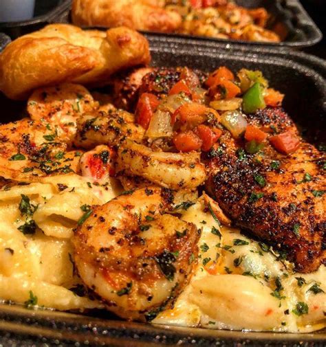 Home Cooking Vs Fast Food On Twitter Cajun Shrimp And Salmon Cheesy