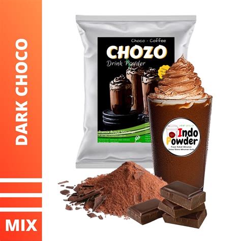 Jual Minuman Coklat Rasa DARK CHOCO 1 Kg Bubuk Minuman Coklat Rasa