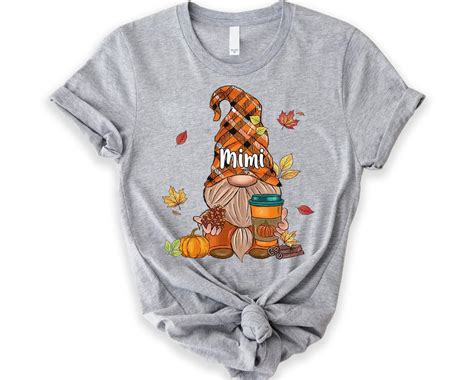 Mimi Fall Shirt Personalized Grandma Shirt With Names Custom Mimi
