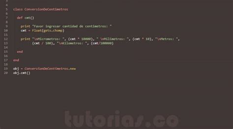 Poo Ruby Conversion De Centimetros Tutorias Co