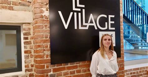 Clarisse nouvelle chargée de communication digitale au Village