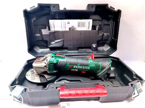 SZLIFIERKA KĄTOWA PARKSIDE PWSA 20 LI D4 20 V Szlifierki Loombard pl