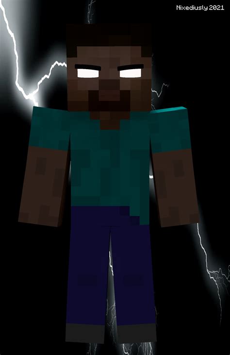 Herobrine Minecraft Wallpaper