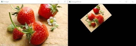 opencv image geometric transformation